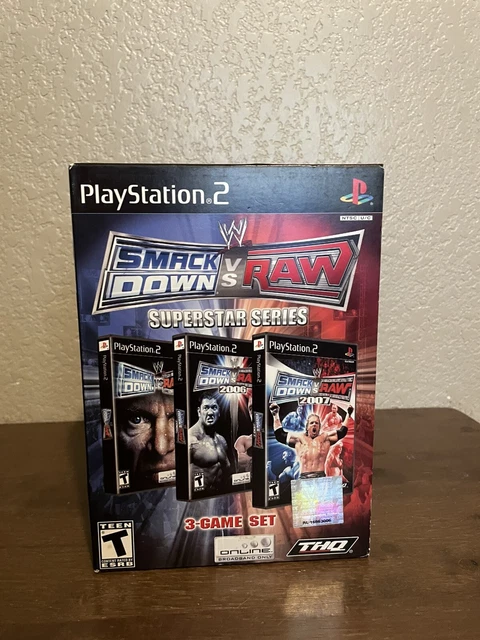 WWE SMACKDOWN VS. Raw: Superstar Series (PlayStation 2, PS2) FACTORY ...