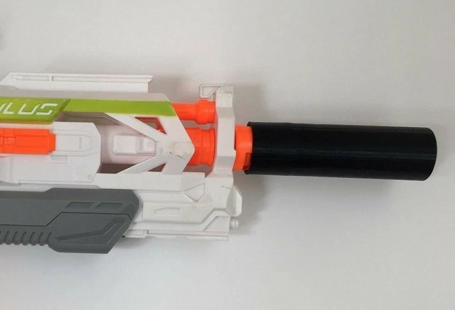 NERF SILENCER MOD | custom Nerf gun barrel extension | Modulus, Stryfe ...