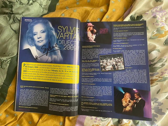 MAGAZINE TRIBU MOVE Sylvie Vartan Collector Rare Dedicace Autograph EUR 199,00 - PicClick FR