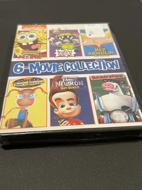 NICKELODEON 6-MOVIE COLLECTION DVD Spongebob Rugrats Hey Arnold + Set £ ...