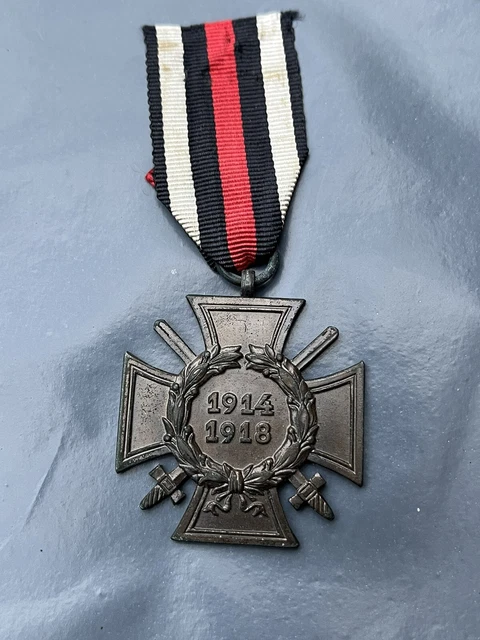 WW1 IMPERIAL GERMAN HONOUR CROSS - Military Service Army Medal ...