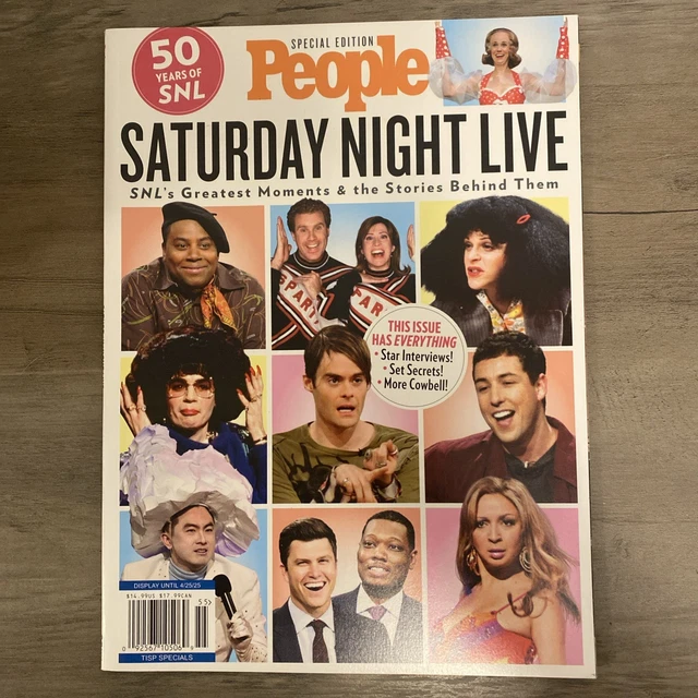 PEOPLE MAGAZINE -SATURDAY NIGHT LIVE 50 YEARS OF SNL!! SPEC. Edition ...