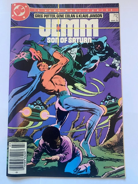 JEMM, SON OF SATURN #7 Gene Colan DC Comics 1985 VF £1.99 - PicClick UK