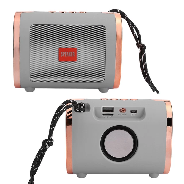 WIRELESS BT LOUDSPEAKER Mini 4Ω 3W Speaker Fm Usb Flash Disk Memory ...