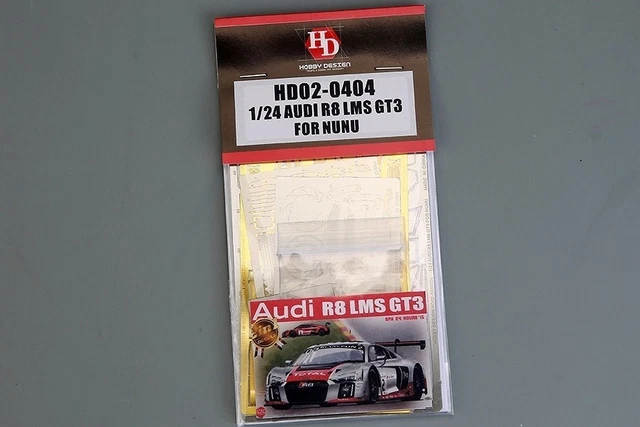 HOBBY DESIGN AUDI R8 LMS GT3 Model Kit 124 Scale Photo Etched Metal ...