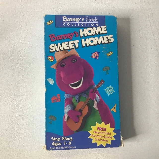 BARNEY & FRIENDS Collection: Barney's Home Sweet Homes VHS Video Tape ...
