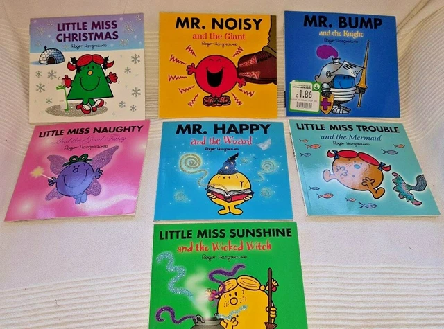 MR MEN AND LITTLE MISS SPECIAL books bundle 7 BOOKS $19.09 - PicClick AU