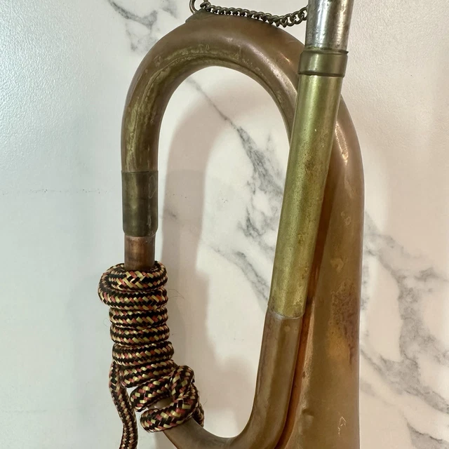 WW1 BRITISH 1916 DATED MILITARY BUGLE - Reproduction/Copy $60.00 ...