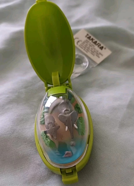 VINTAGE 1993 POCKET Critters Elephant Takara Keychain (Mechanism Not ...