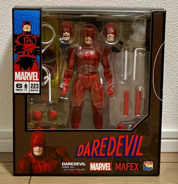 MAFEX NO.223 DAREDEVIL Comic Ver. Figura de acción MEDICOM TOY nuevo ...