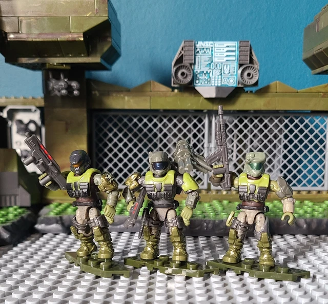 HALO MEGA CONSTRUX ODST/Marine squad. (Custom built) £21.00 - PicClick UK