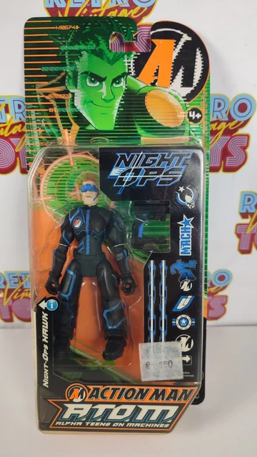ACTION MAN ATOM Alpha Team Of Machine Night Dps Night-Ops Hawk 2005 ...