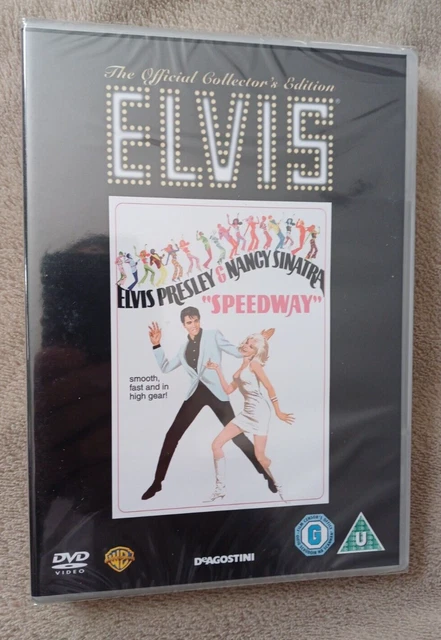SPEEDWAY (1968) ELVIS Presley musical film. region 2 uk DVD NEW ...