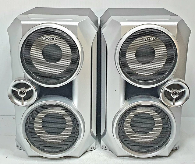 SONY SS-RG66 3-WAY Bass Reflex Speaker System 120W 6 Ohms - Impressive ...
