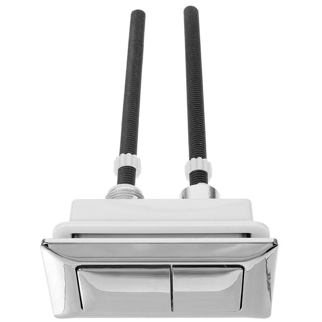 TOILET TANK BUTTON Double Flushing Switch Bathroom Restroom Push £6.55 ...