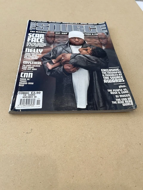VINTAGE THE SOURCE Magazine November 2000 Issue 134 Scarface Cover Rare ...