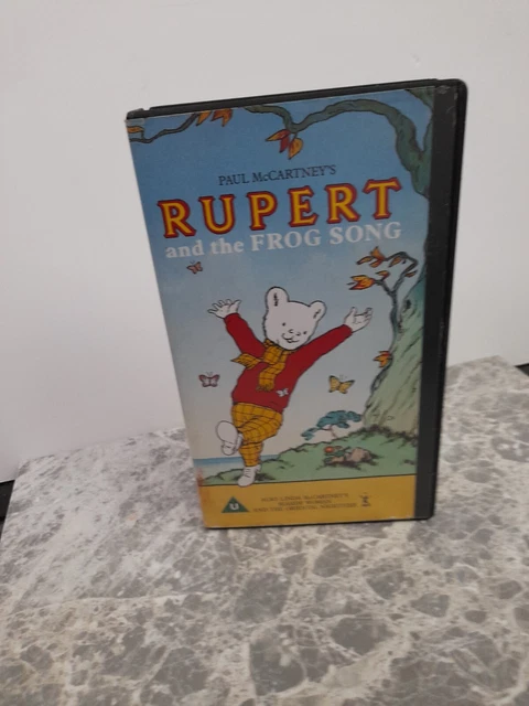 RUPERT AND THE Frog Song (VHS/SH, 1990) EUR 14,47 - PicClick IT