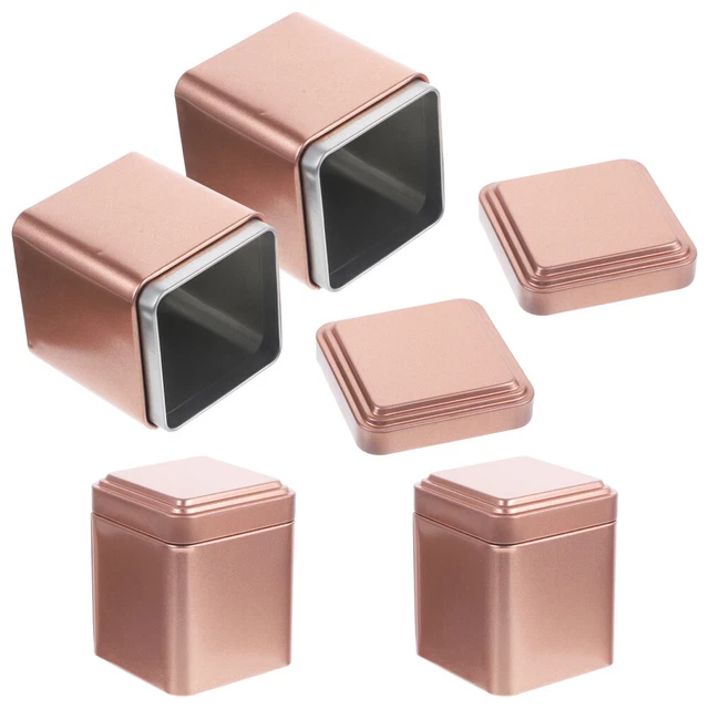 4 PCS VAKUUM Teedose Aus Weißblech Kaffeesticks Kaffeetisch EUR 21,99 ...
