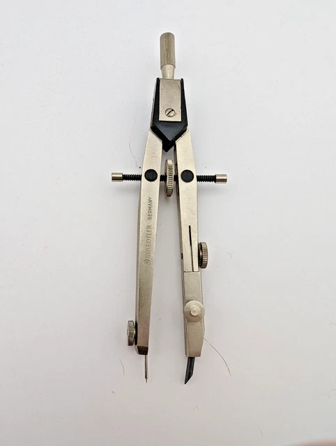 VINTAGE STAEDTLER MARS Precision Compass Drafting Set (Germany) $31.99 ...