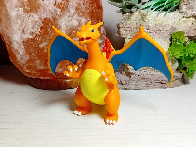 ACTION FIGURE FIGURINE CHARIZARD 11cm POKEMON TIPO DRAGO FUOCO TOMY ...