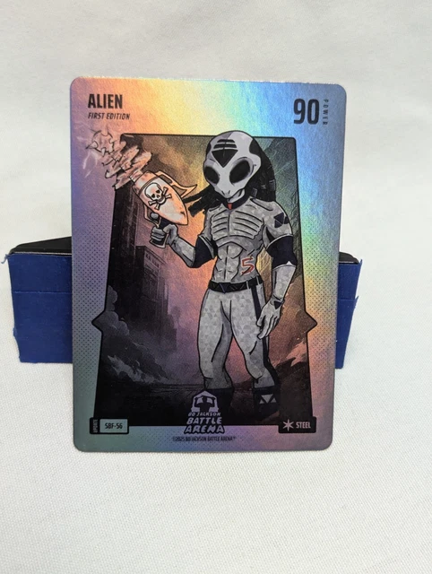 ALIEN (CJ ABRAMS) 2025 Bo Jackson Battle Arena Silver Steel Foil #Sbf ...