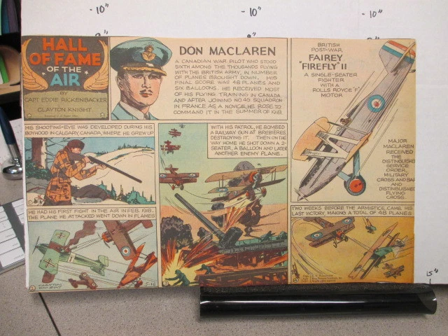 NEWSPAPER AD 1930S Eddie Rickenbacker aviation Hall of Fame DON ...