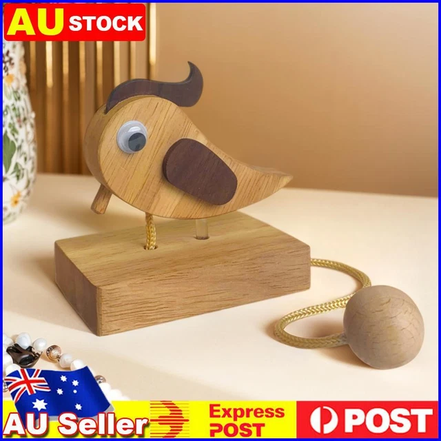 USEFUL WOODPECKER DOOR Bell Handmade Woodpecker Doorbell Creative for ...