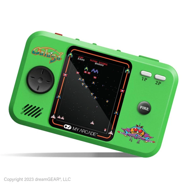 MY ARCADE - Pocket Player Pro Galaga + Galaxian Bandai-Namco - Mini ...
