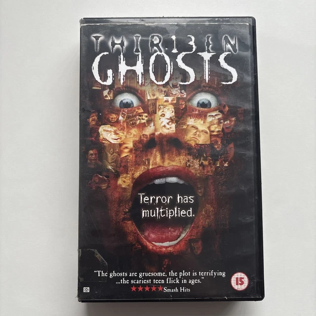 THIRTEEN GHOSTS - Big Box Ex-rental VHS Video - Horror Film - Columbia ...