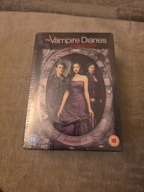 VAMPIRE DIARIES - Series 1-5 - Complete (DVD, 2014) £31.90 - PicClick UK