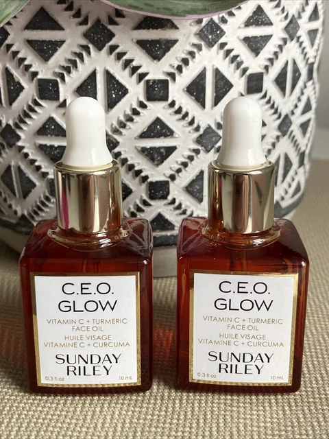 SUNDAY RILEY CEO Glow Vitamin C + Turmeric Face Oil 10 ml x 2 (20 ml ...