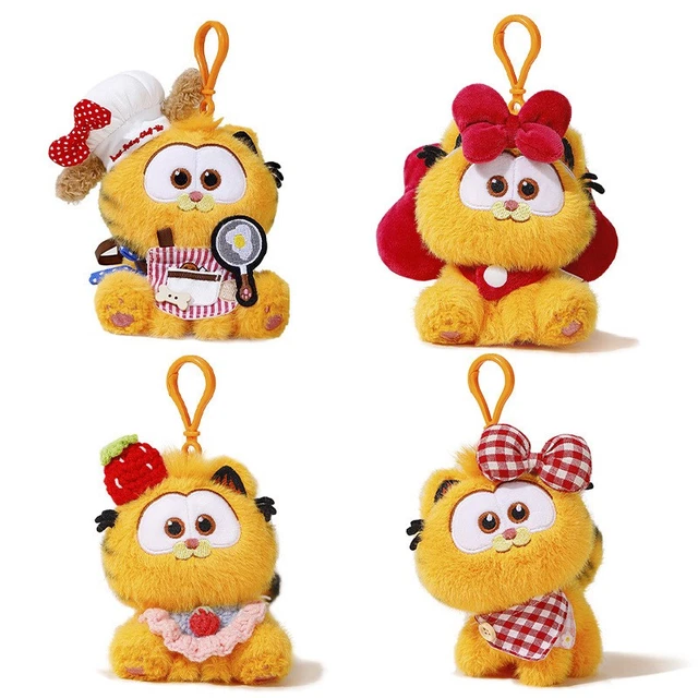 GARFIELD CAT PLUSH Toy Keychain With Soft Pp Cotton For Kid And ...