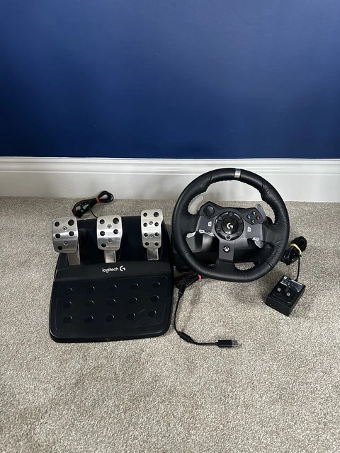 LOGITECH G920 DRIVING Force Racing Steering Wheel and Pedals for Xbox ...