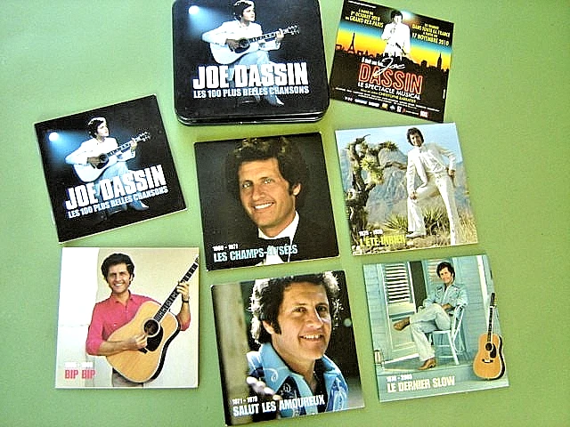 BOITIER MÉTAL 5 CD JOE DASSIN "Les 100 PLUS BELLES CHANSONS + PETIT ...