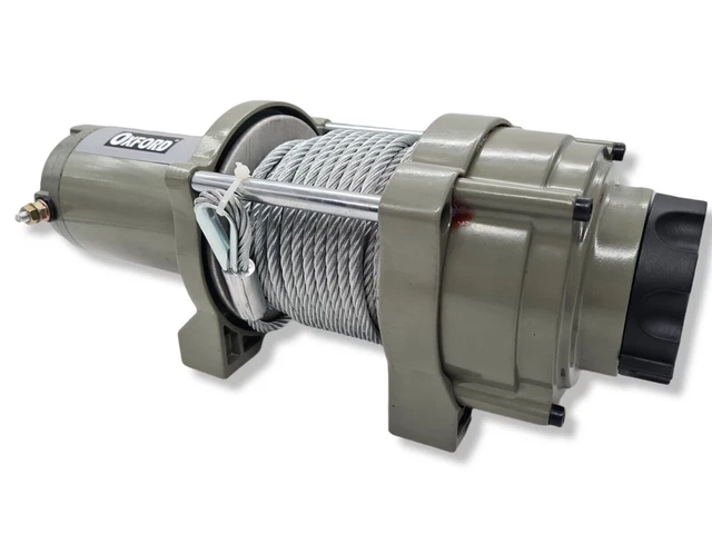 TREUIL ÉLECTRIQUE 12V Treuil Palan 4000 LB Télécommande Bateau ...