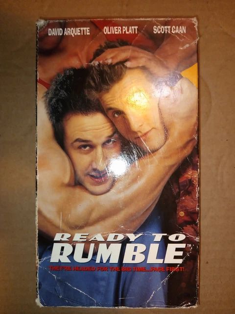 READY TO RUMBLE (VHS, 2000) Wrestling David Arquette Scott Caan Comedy ...