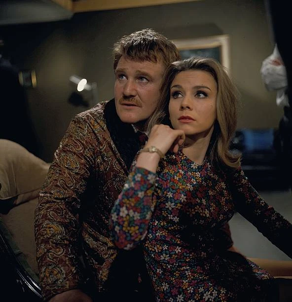 WELSH ACTOR DONALD Houston With Actress Philippa Gail In A Sc 1960s Old ...