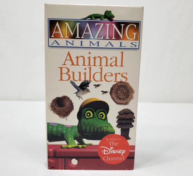 HENRYS AMAZING ANIMALS Animal Builders VHS Disney Channel TV Show DK ...