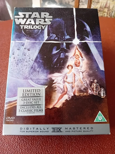 STAR WARS TRILOGY [Limited Edition] (DVD, 2005) £6.01 - PicClick UK