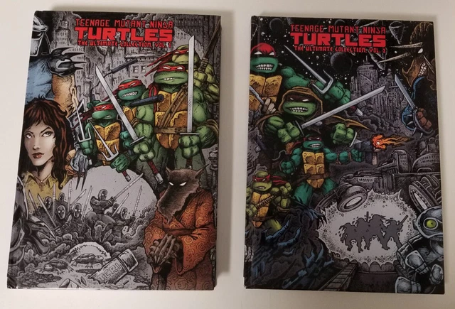 TEENAGE MUTANT NINJA Turtles Ultimate Collection HC Vol 1 2 TMNT IDW ...