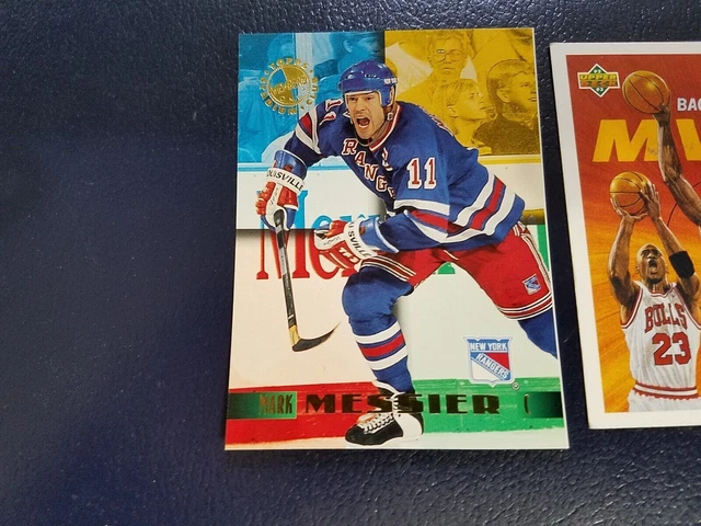 MARK MESSIER RANGERS de New York 1995 TSC Topps Stadium Club membres ...