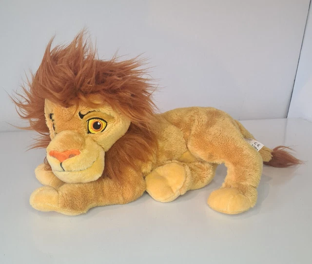 DISNEY THE LION King 10” Adult Simba Plush Soft Toy Posh Paws VGC £11. ...