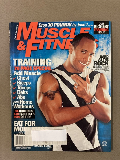 MUSCLE & FITNESS Bodybuilding Magazine / Dwayne Johnson 'The Rock' / 06 ...