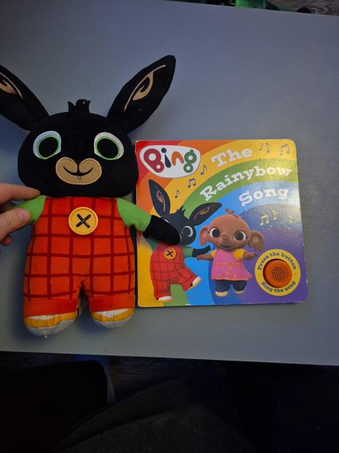 CBEEBIES BING TALKING Plush And The rainybow Song Sound Book £9.04 ...
