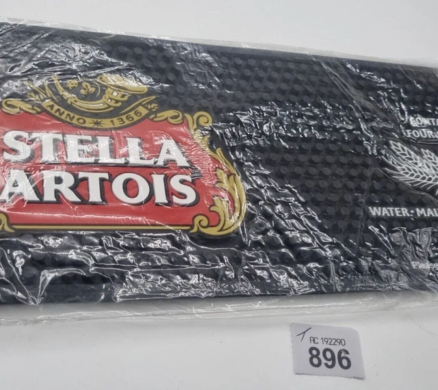 STELLA ARTOIS PUB Bar Runner x1 Home Bar PUB MAN CAVE LOT T896 New ...