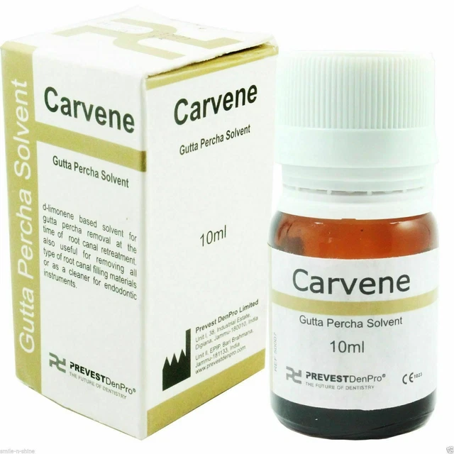 PREVEST DENPRO CARVENE Gutta percha Solvent For Root Canal Dental 10ml ...
