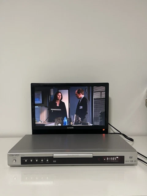SHARP DV-SL10H DVD / CD Video Player Silver £21.95 - PicClick UK