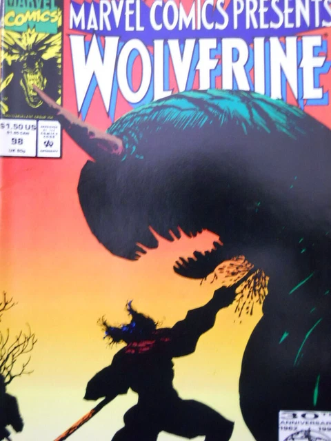 MARVEL COMICS PRESENTS n 91 1991 - Wolverine / Ghost Rider [G.189] EUR ...