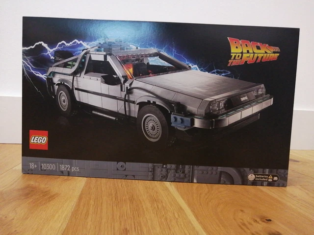 LEGO ICONS: BACK to the Future Time Machine (10300) NEW & SEALED EUR ...