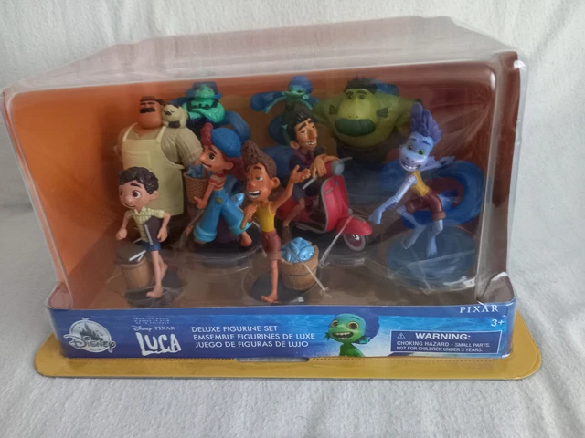 LUCA DELUXE FIGURINE Set 9 Figures Disney Pixar New in Box £44.99 ...